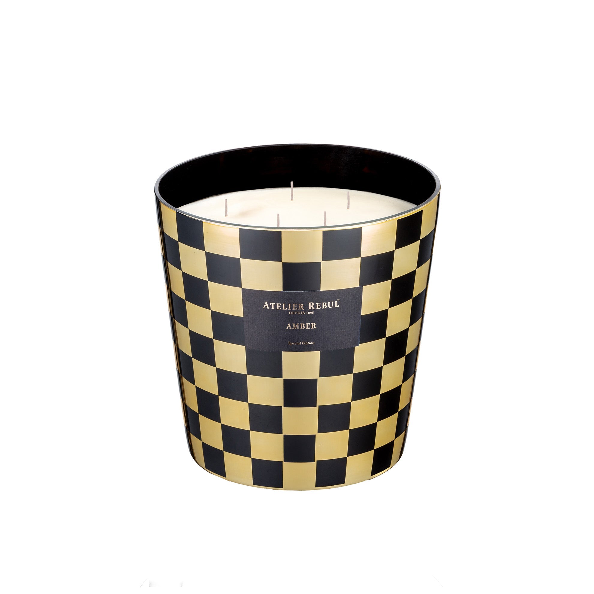 Amber scented candle xxl 3500 g special edition | Atelier Rebul UK