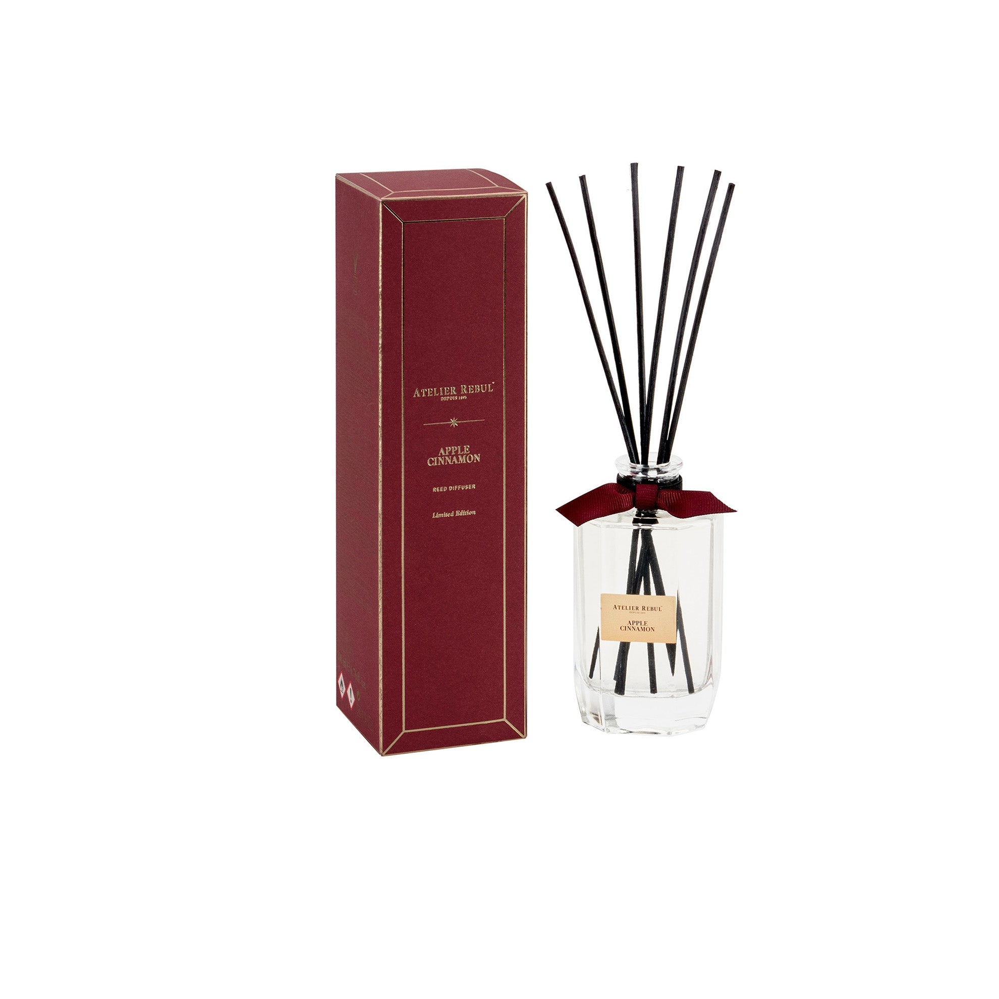 Apple cinnamon reed diffuser 200 ml new year 2026 | Atelier Rebul UK